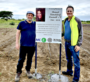 In Zambia Honoring Roneet With an Agricultural Training Center